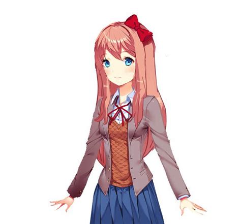 Sayori With Long Hair Yeah My Editing Skills Arent The Best But