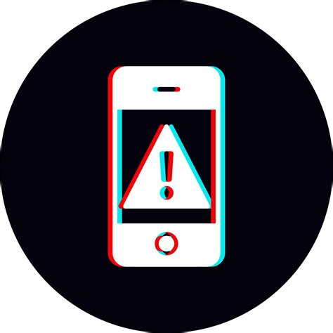 Mobile Alert Vector Icon 20456667 Vector Art At Vecteezy
