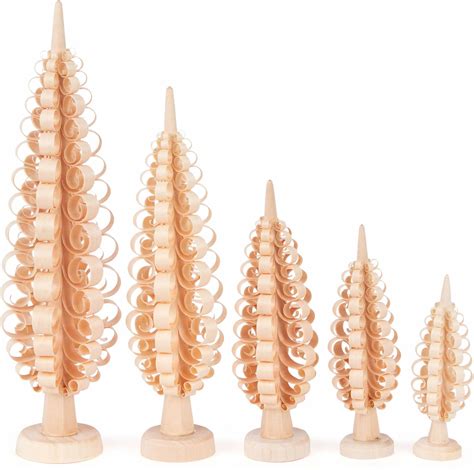 Wood Chip Trees Natural 5 Pieces 10 20 Cm39 79in By Dregeno