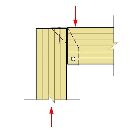 Beam Bears On Steel Bearing Seat With Knife Plates On Column