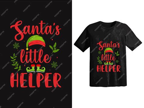 Pequeño Ayudante De Santa Claus Vector Premium