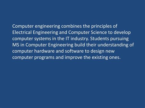Ppt Ms In Computer Engineering Mitaoe Powerpoint Presentation Free