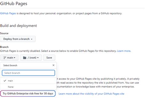 Github Web Hosting