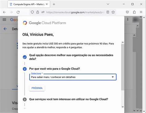 Tutorial criar servidor nível gratuito no Google Cloud Compute Engine