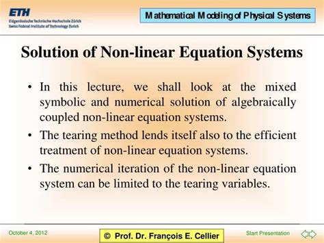 PPT Solution Of Non Linear Equation Systems PowerPoint Presentation Free Download ID 3109057