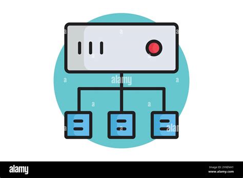 Load Balancing Icon Colored Outline Icon Style Icon Related To It Architecture It Elements