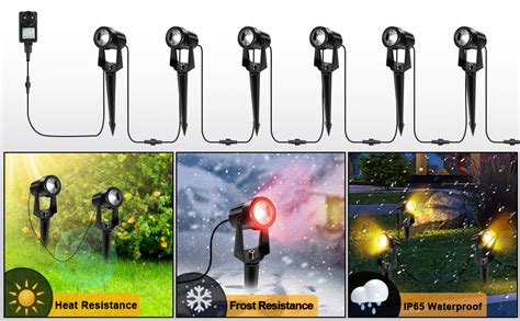 Herrselsam Led Gartenbeleuchtung 6er Set Rgb Farbwechsel Gartenleuchte