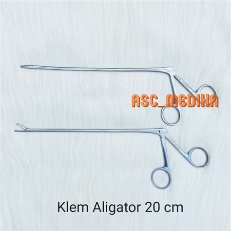 Jual Klem Aligator 20cm Stainless Klem Pengait Iud Iud Removal
