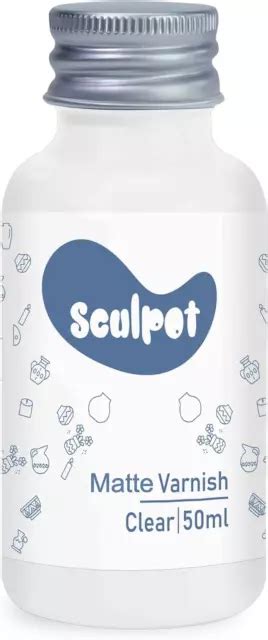 Air Dry Clay Glaze Clay Varnish For Air Drying Clay Clear Varnish For Craft Po £15 89