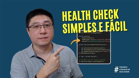Como VERIFICAR se a aplicação ESTÁ NO AR HEALTH CHECKS NO NET