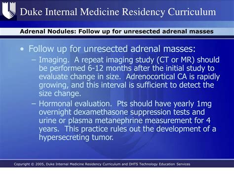 Ppt Approach To The Incidental Adrenal Nodule Powerpoint Presentation