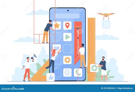 Programmers Create Website On Laptop Ux Or Ui Designers Build And