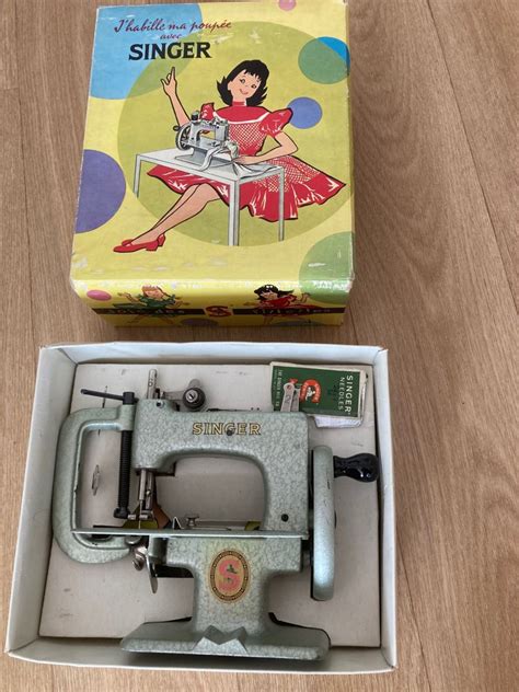 JOUET ANCIEN SINGER Machine à Coudre de Poupée Luckyfind