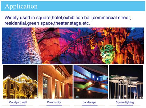 Ce Circular Ip66 Aluminum Outdoor Projector 36w 3535 Led Landscaping