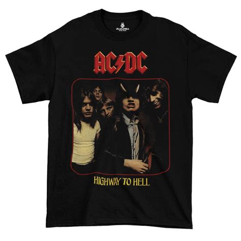 Jual Kaos Acdc Highway To Hell Olabamba Kaos Distro Premium Pria