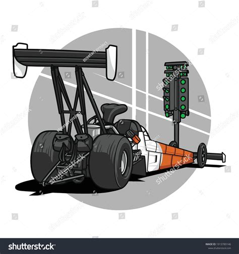 13 860 Vector Drag Racing Images Stock Photos Vectors Shutterstock