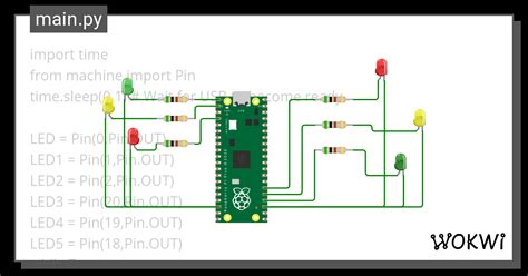 Semáforo Programacion Wokwi Esp32 Stm32 Arduino Simulator