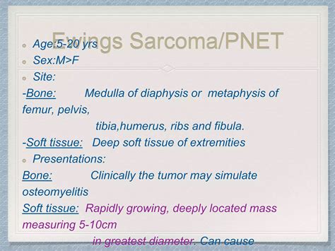 Small Round Cell Tumors Pptx