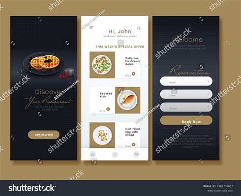 Set Ui Ux Gui Screens Including Stock Vector Royalty Free 2162730857 Shutterstock