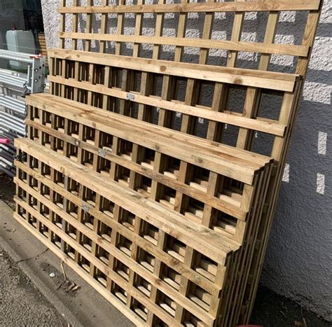 Square Lattice Garden Trellis Ladds Clynderwen