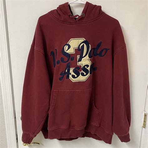 Us Polo Assn Hoodie Love The Details On This Depop