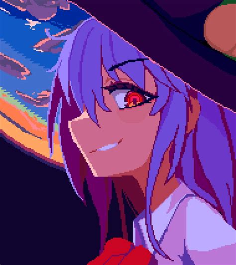 Hinanawi Tenshi Touhou Drawn By Brodallpixel Danbooru