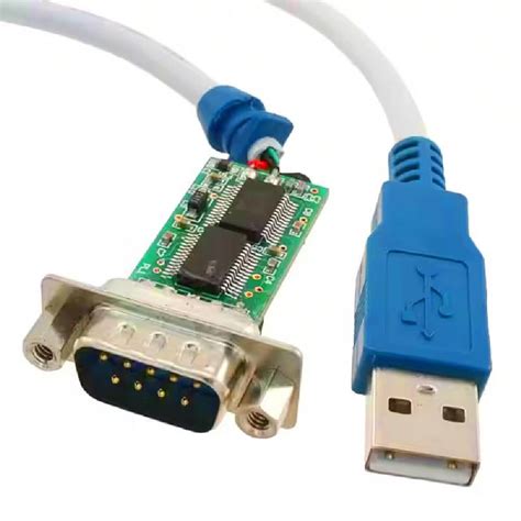 Elecbee Ftdi Usb To Db9 Male Rs232 Cable Uc232r 10 Ne