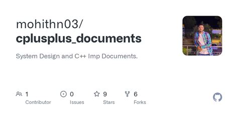 Github Mohithn Cplusplus Documents System Design And C Imp Documents