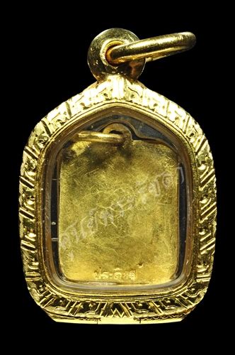 หลวงพ่อเดิม หน้าหมวก ลงยา ทองคำ ทางเรารับตรวจเช็คพระเป็นการใช้เครื่องฟลูออเรนเซนแสกนตรวจมวลสาร