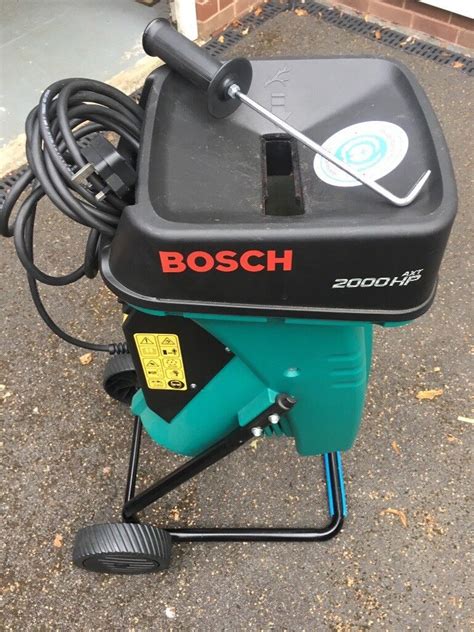 Bosch Axt 2000hp Garden Shredder In Wingerworth Derbyshire Gumtree