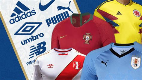 Juegan su propio Mundial Qué marcas visten a más selecciones en Rusia