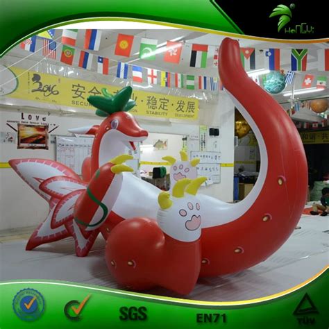 Anime Sex Strawberry Swimming Pool And Giant Dragon Inflatable