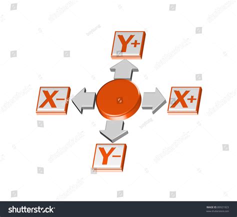 Cnc Control Panel Monitor Programmable Machine Stock Illustration