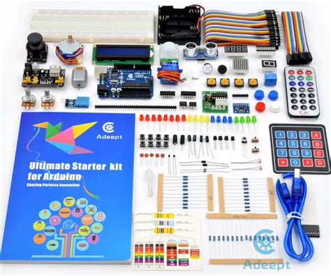 Adeept Uno Ultimate Starter Kit Book RobotShop