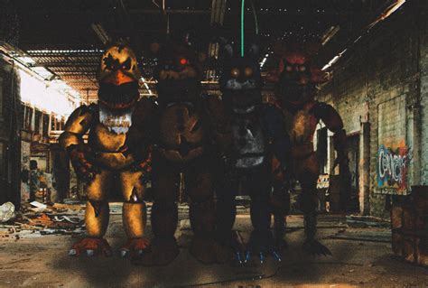 Demented Animatronics Fnaf Speed Edit By Zexityreez On Deviantart