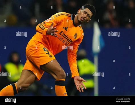 Jude Bellingham Of Real Madrid Disappointed During The La Liga Match Between Rcd Espanyol And