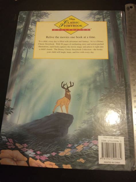 Walt Disney Bambi Classic Storybook Collection 2005 Big Hardcover