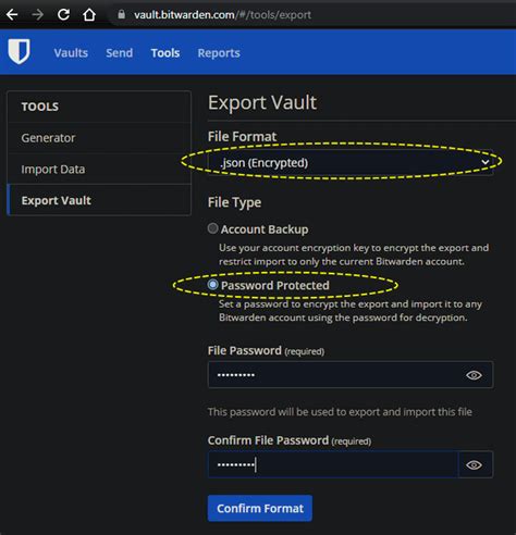 How To Decrypt Json Encrypted Export Password Protected Rbitwarden