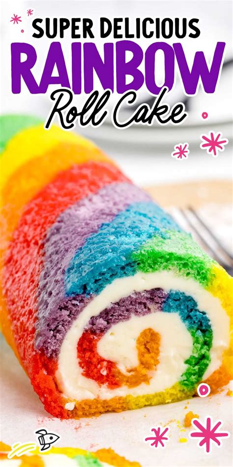 Rainbow Roll Cake Artofit