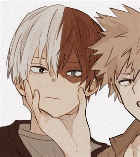 Todoroki X Bakugo Matching Pfp Mha Matching Pfp Matching Icons Boku