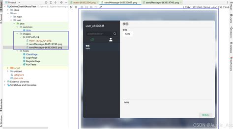 【java项目测试报告】：在线聊天平台（online Chat） Csdn博客