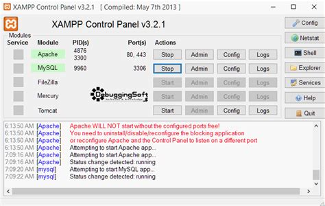Xampp Port 80 In Use By “unable To Open Process” With Pid 4 Naiwaen
