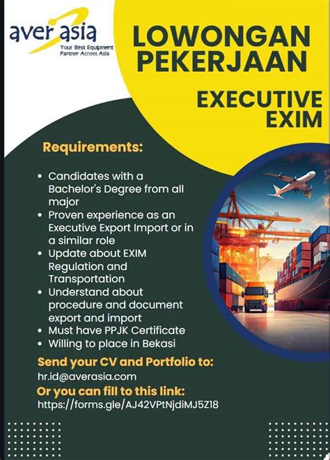 Lowongan Kerja Pt Aver Asia Your Skills Your Future