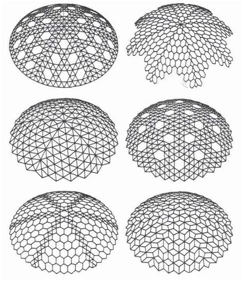Lattice Domes Basic Concepts Of Structural Design For Architecture