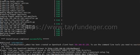 Multi Node OpenStack Kurulumu VMware Virtualization Blog