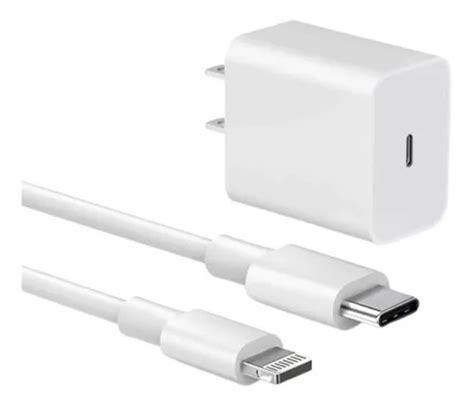 Cargador Iphone Original Carga Rapida 20w Cable Tipo C