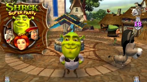 Shrek Super Party Ps2 Gameplay Youtube