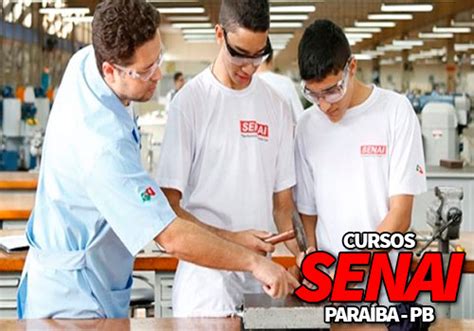 Cursos Senai Pb 2021 → Cursos Gratuitos Senai Pb Faculdade
