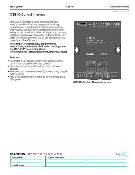 Lutron Qse Ci Nwk E Wiring Diagram Tonitiatitas
