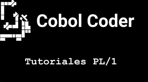 pl 1 estructura básica de un programa cobol coder